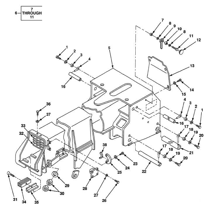 FIG. 363 CRANE BOOM ASSEMBLY BASE SECTION